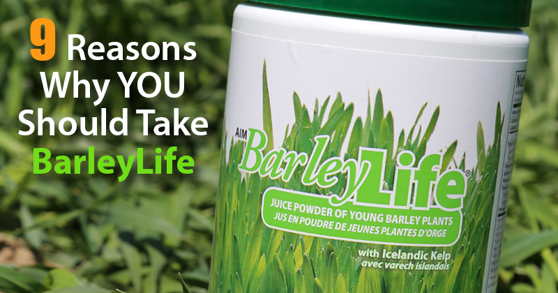 Nine Reasons Why You Should Take AIM BarleyLife – The AIM Companies